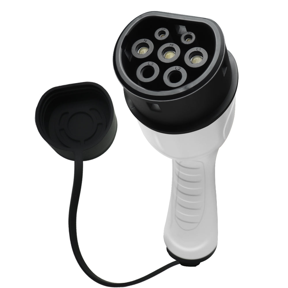 Noeifevo EV billaddare typ 2 uttagskontakt, 16A /32A, 1-fas / 3-fas, I – Smart LifePO4 Batterie ...